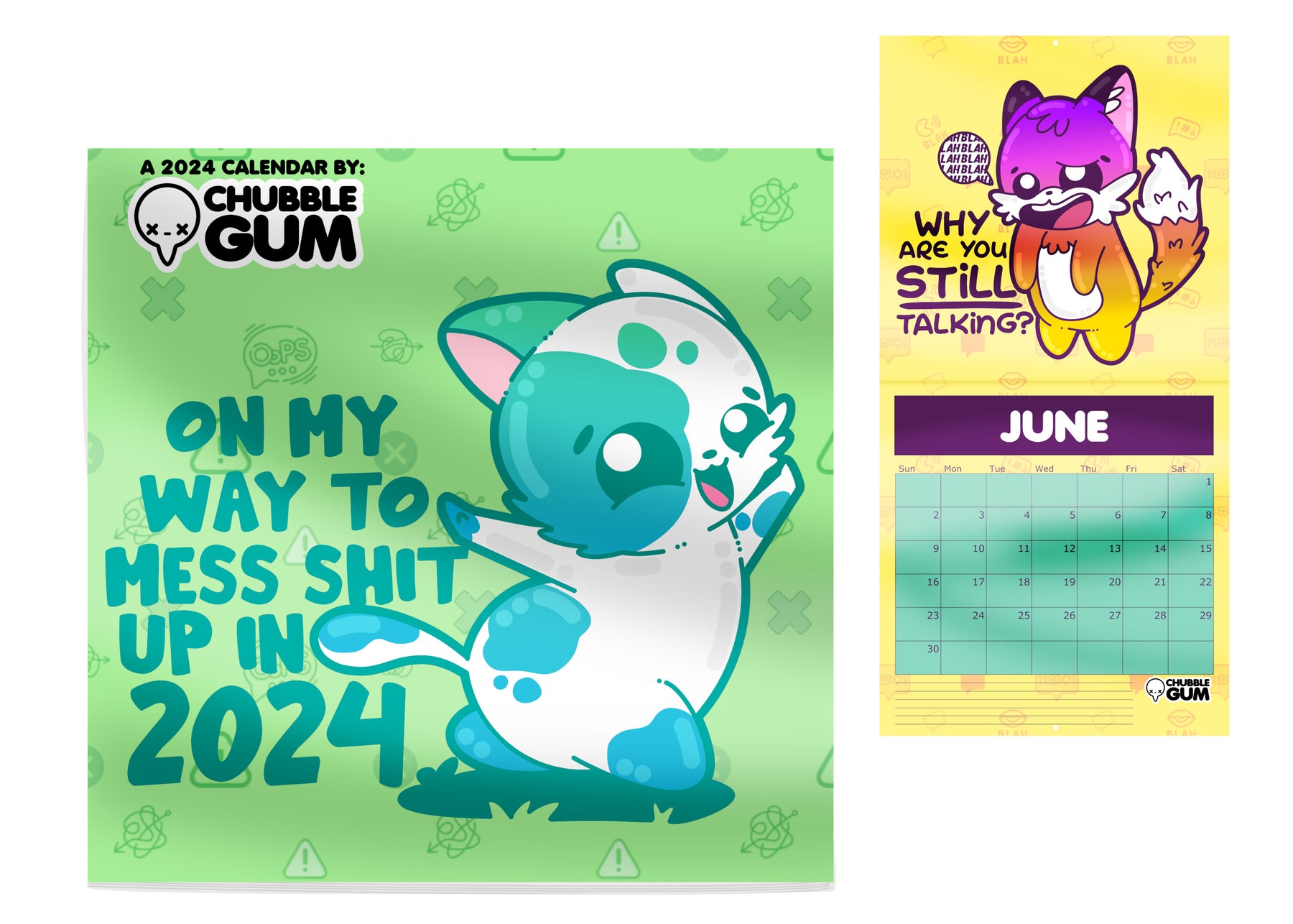 Chubble Gum - Stickers with a Mood – ChubbleGumLLC