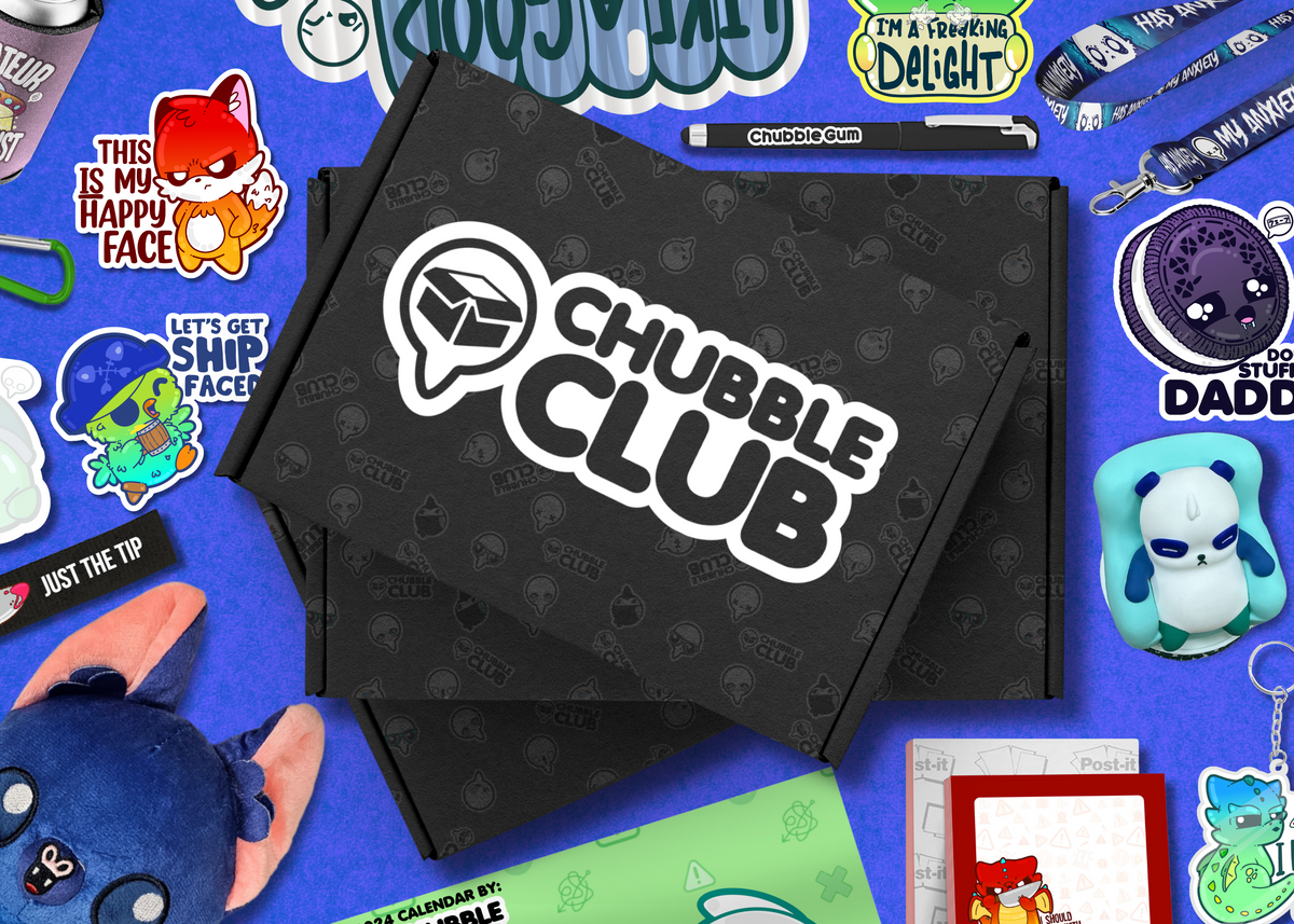 Chubble Club - Monthly Subscription – ChubbleGumLLC