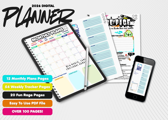 2026 Planner - Digital Download – ChubbleGumLLC