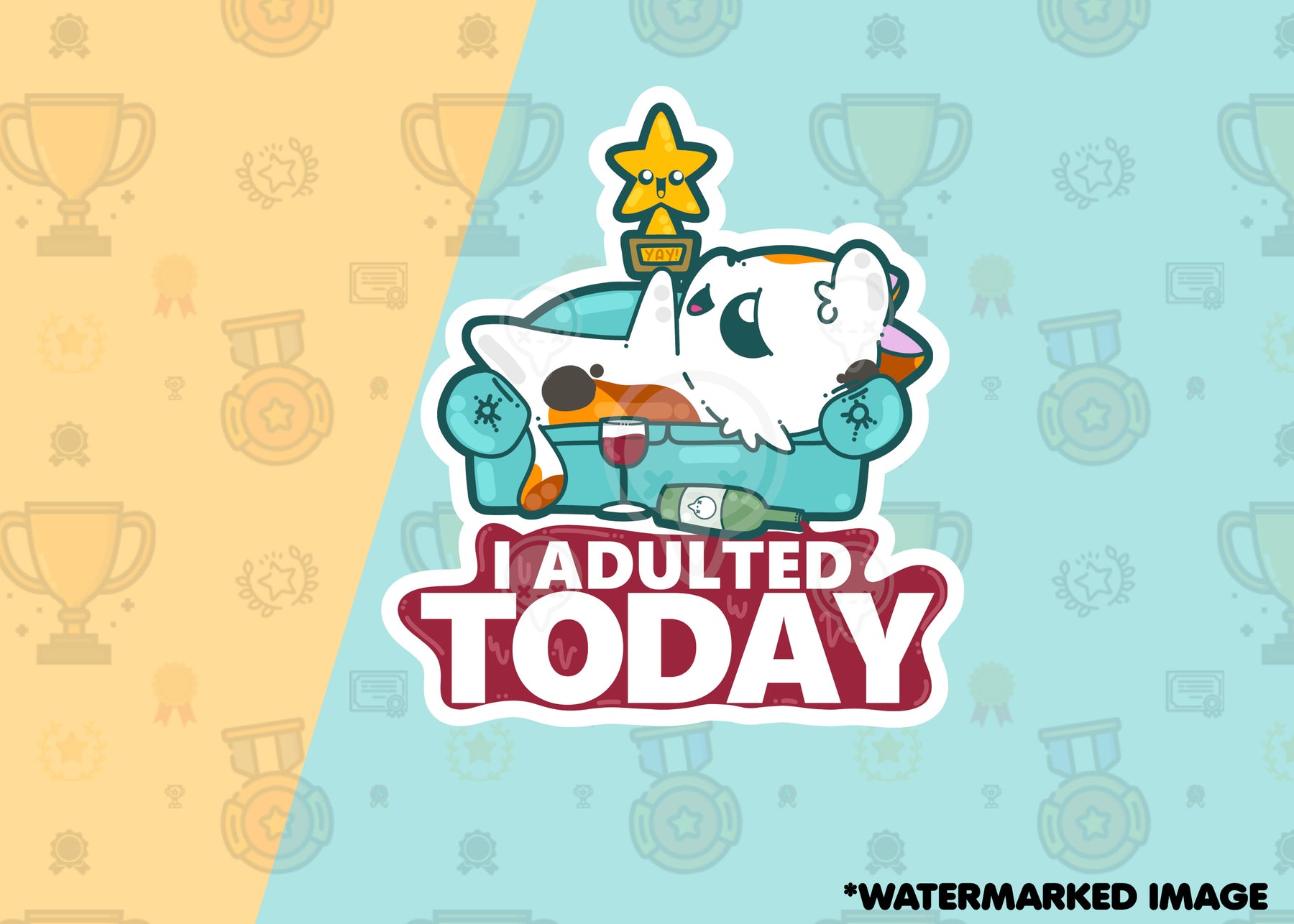 I Adulted Today – ChubbleGumLLC